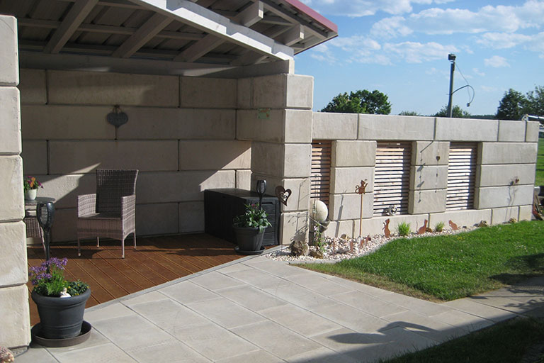 Services - OTT Natursteine - Baustoffrecycling