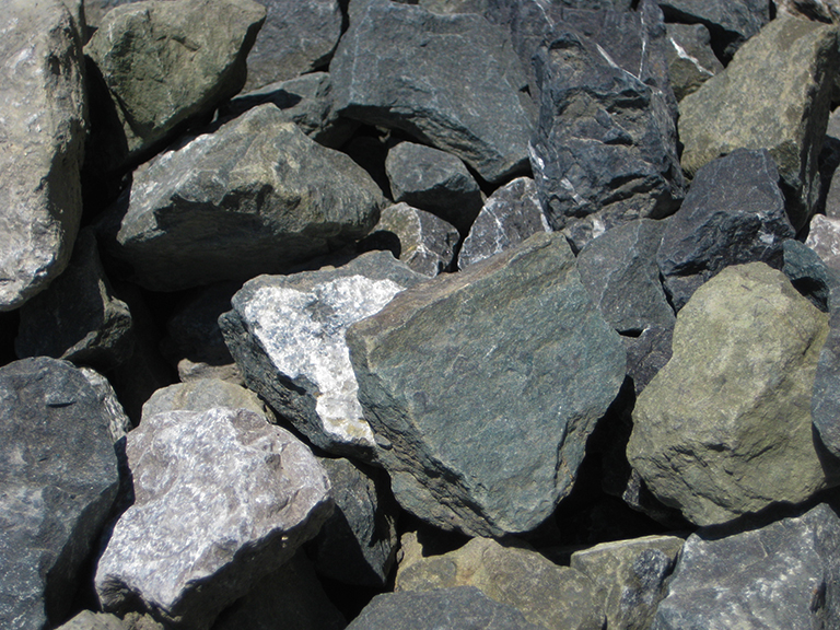 Allgäuer Schrattenkalk Splitt Gabionenfüllung - OTT Natursteine ...