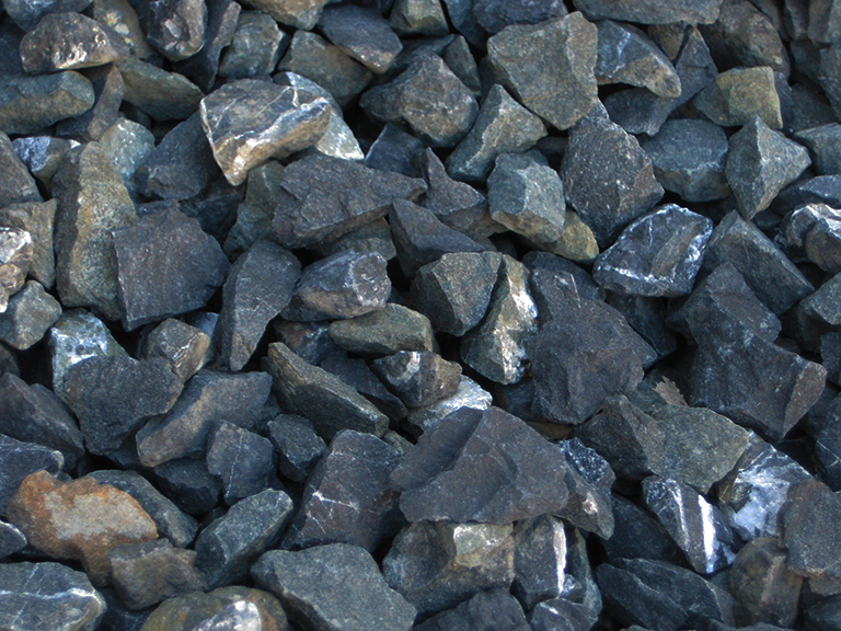 Allgäuer Schrattenkalk Splitt - OTT Natursteine - Baustoffrecycling