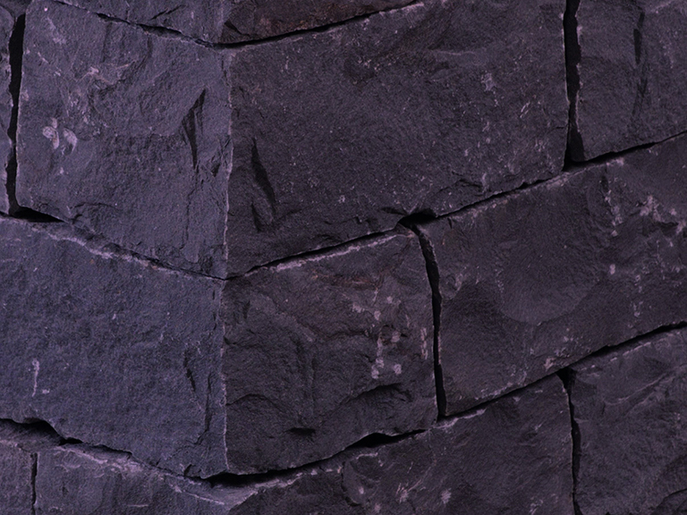 Basalt Mauersteine Sanoku gespalten - OTT Natursteine - Baustoffrecycling