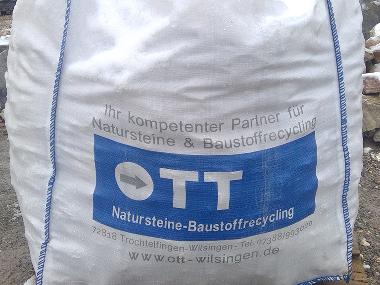 BigBag-Einweg inklusive Befüllung - OTT Natursteine - Baustoffrecycling