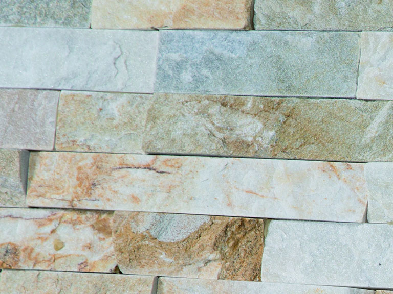 Verblender Quarzit Aurora Eco - OTT Natursteine - Baustoffrecycling