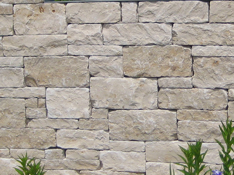 Weißjura Limes Mauerwerk getrommelt, einseitig sichtbar - OTT ...